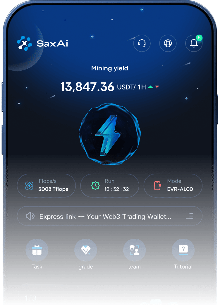 Saxai - World's Leading Mobile Mining Platform | Decentralized Crypto ...